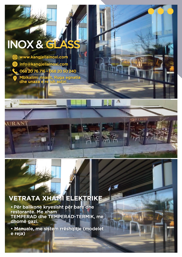 INOX GLASS shpk - ACP | Albanian Construction Portal