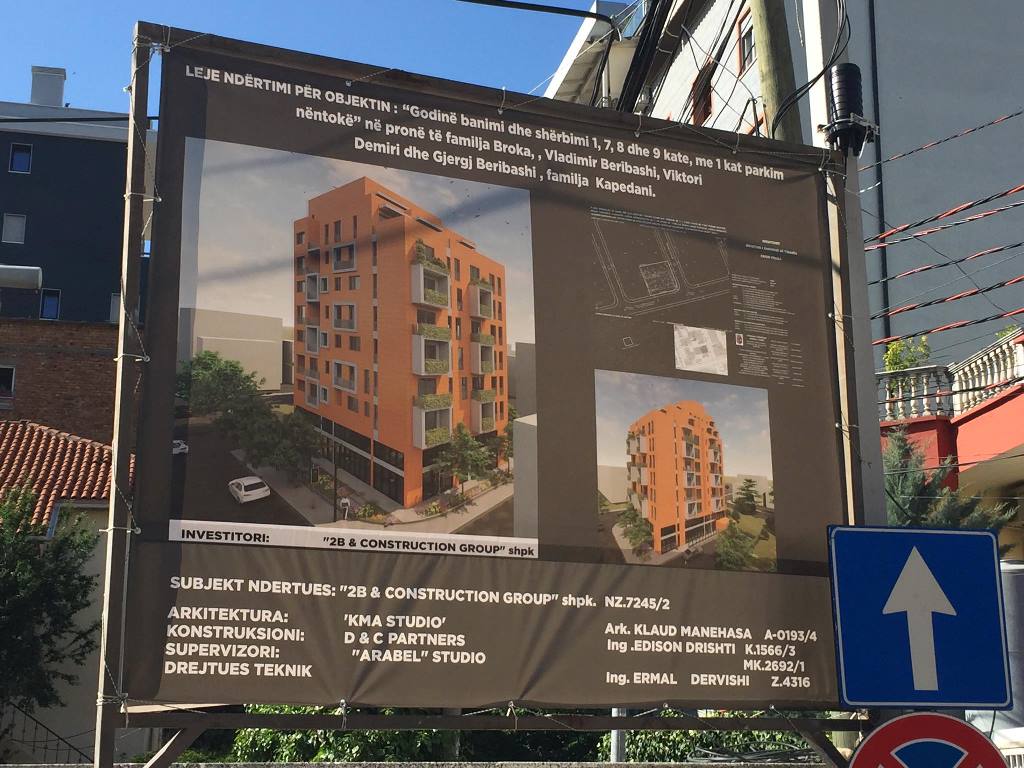 2B shpk | Godine Banimi dhe Sherbimi 1, 7, 8, dhe 9 kate ne rrugen ...