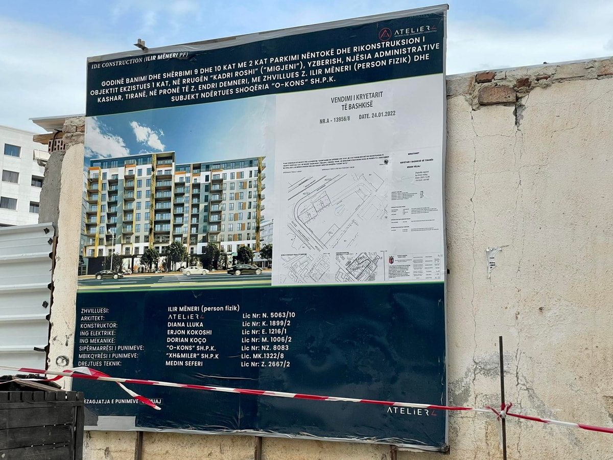 O-KONS shpk | Godine Banimi dhe Sherbimi 9 dhe 10 kat ne rrugen Kadri ...