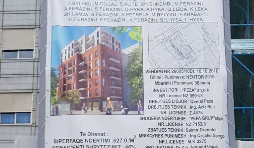 Godine banimi dhe sheribmi 6 dhe 9 kate, me 2 kate parkim - PEZA shpk ...
