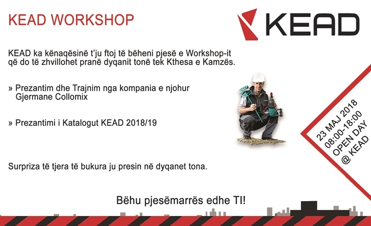 Kead-Workshop - 23 Maj 2018