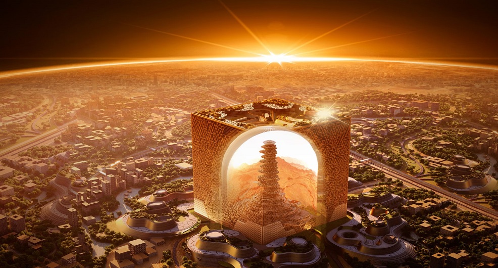 Mukaab, kulla super e larte ne forme kubi ne Arabine Saudite