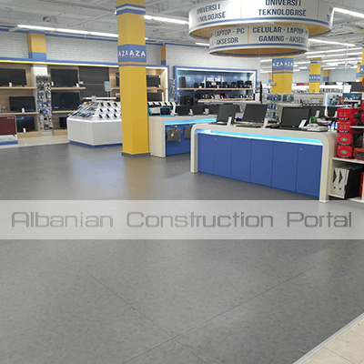 Dysheme PVC per hapesira publike | Gecko Floor Albania