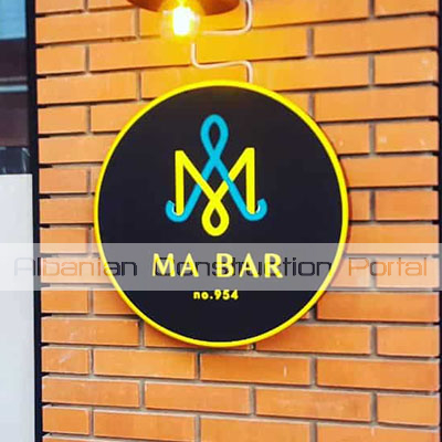 Logo me ndricim per reklame biznesi | 360 GROUP - Signs & Display