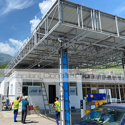 Konstruksion metalik per pike karburanti | AL-Steel Construction