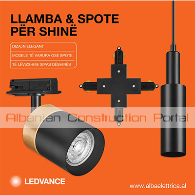 Llambe dhe spot per shine me dizajn elegant | Albaelettrica