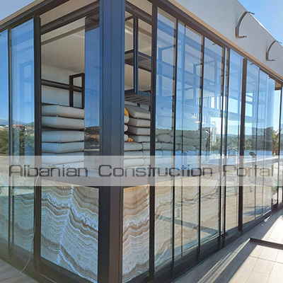 Sistem xhami me rreshkitje per veranda | Albajrak