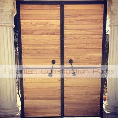 Porte e jashtme me dru frasheri | Albantik