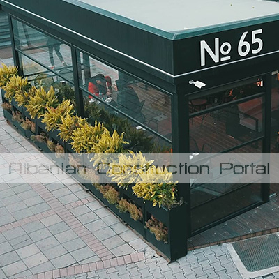 Vetrate xhami gijotine per mbyllje ambienti | Alsper