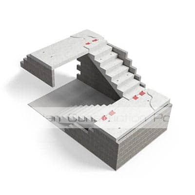 Shkalle Parafabrikat me beton te armuar | Alstone