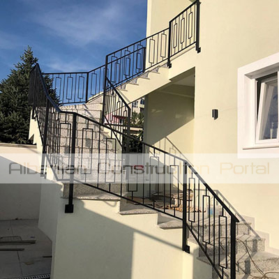 Kangjell hekuri per shkalle verande | Art Metal