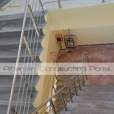 Kangjella alumini per shkalle pallati | ART METAL