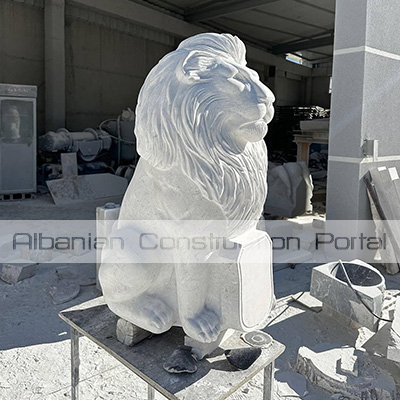 Luan skulpture punim artizanal me dore | Atlas Art Stone