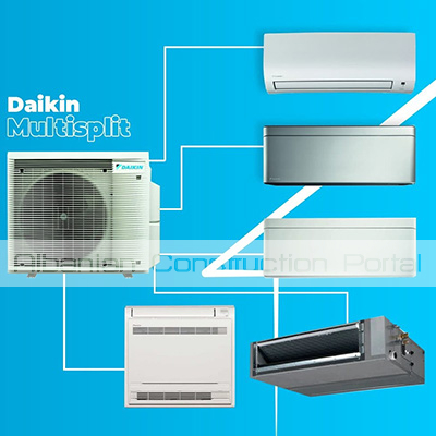 Sistem multi split deri ne 5 njesi te brendshme Daikin | Smart Clima