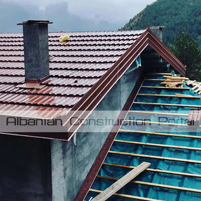 Ulluk i kuq prej llamarine per cati shtepie | EBEZLA SHPK