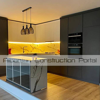 Kuzhine gatimi moderne me dy ngjyra | EDER FURNITURE