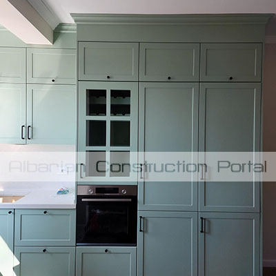 Kuzhine klasike mdf me doreza te jashtme | EDER FURNITURE