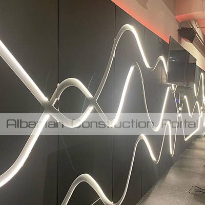 Panel mdf me lyerje per veshje muri per dekor | EDER FURNITURE