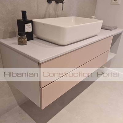 Raft per tualet mdf me lyerje | EDER FURNITURE