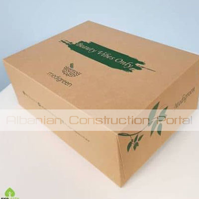Kuti prej kartoni per paketim produkti ose ushqimi | EKO-LETER