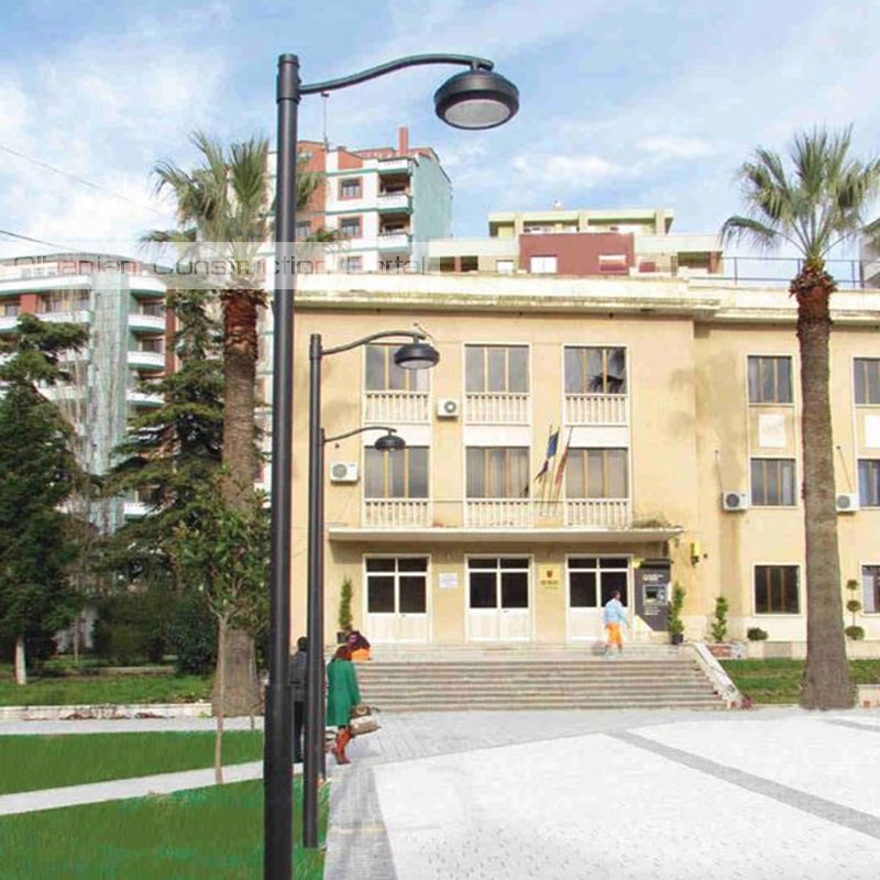 Shtylle celiku per ndricim Led te shesheve publike RAVENA | ELAL COM