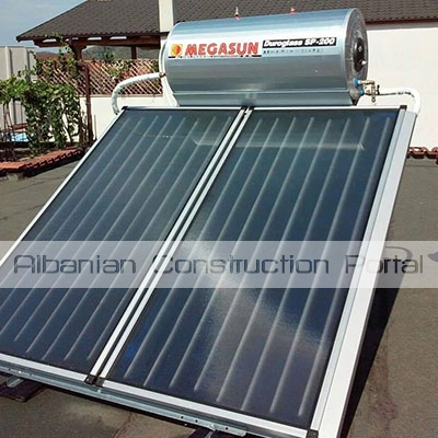 Panel diellor Megasun 200 Litra me 2 xhama full blu titanium | ELIO KLIMA