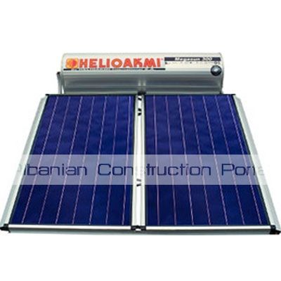 Panel diellor me pasqyre vertikale MEGASUN 350 litra | ELIO KLIMA