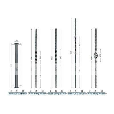 Kangjella Inoxi, Hekuri, Alumini, Xhami