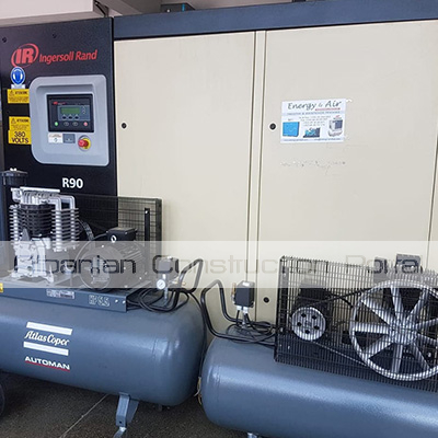 Kompresor me piston Atlas Copco | ENERGY AND AIR shpk