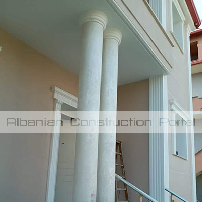 Kollone rrethore polisteroli per fasade | EVS 2017