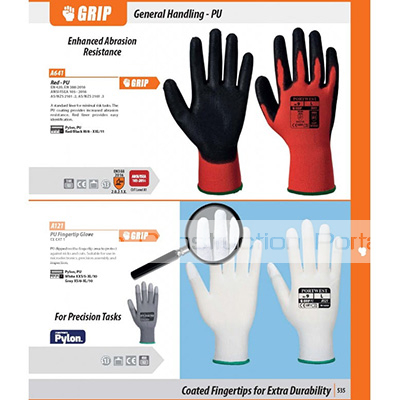 Doreza pune me mbrojtje PU per gishtat | EXTRABIS SHPK