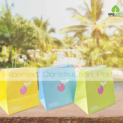 Qese letre per dyqan embelsirash | Eko-Leter