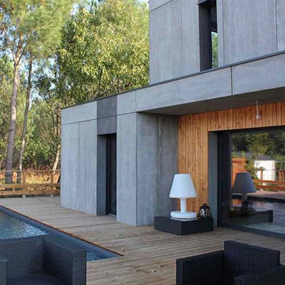 Pllake per fasade te ventiluar fibercement, Cembrit | FRONT GROUP