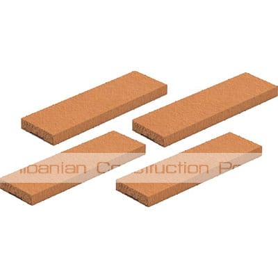 Tulle per mur te brendshem e verdhe me perberje argjile, Klinker ...