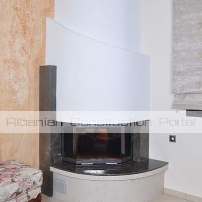 Oxhak me dru ne forme prizem | FUSHA KAMIN