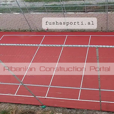 Fushe volebolli e jashtme me dysheme gomine | FUSHA SPORTI