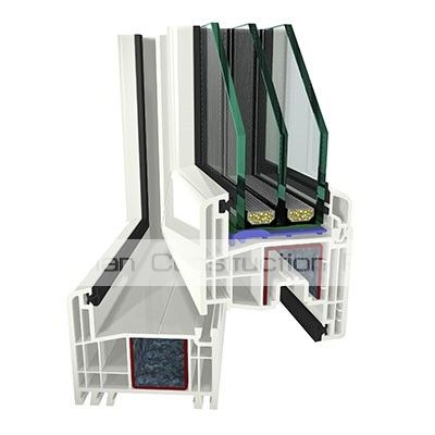 Sistem profili pvc GEALAN S8000 me 6 fusha termike | Gealan Albania