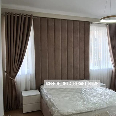 Perde per dhome gjumi me porosi | Gesart Home