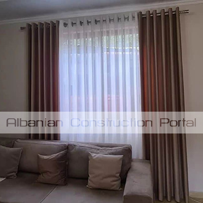 Perde per sallon, Shtepi, Dhoma gjumi, Korniza