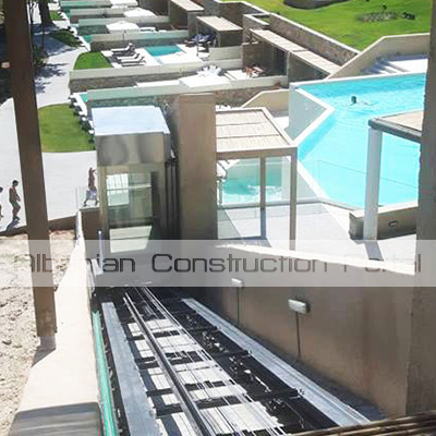 Ashensor i pjerret per resort turistik | HASIMAJ ELEVATOR