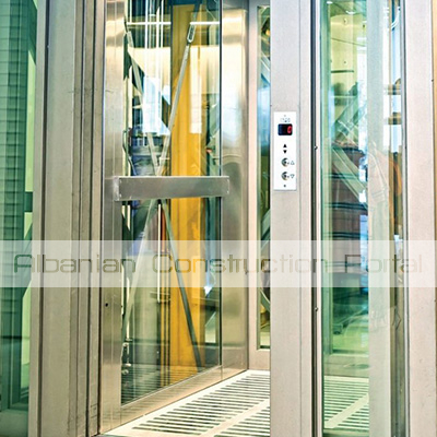 Ashensor me kabine panoramike prej xhami | HASIMAJ ELEVATOR