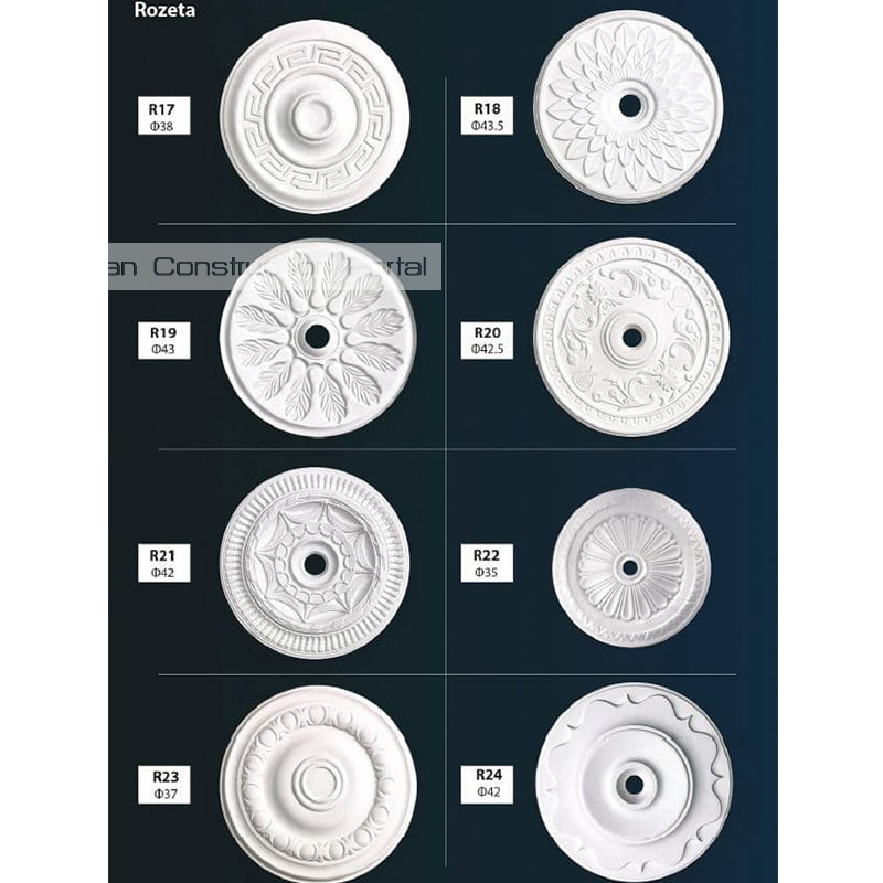Rozete rrethore allcie | HG Dekor