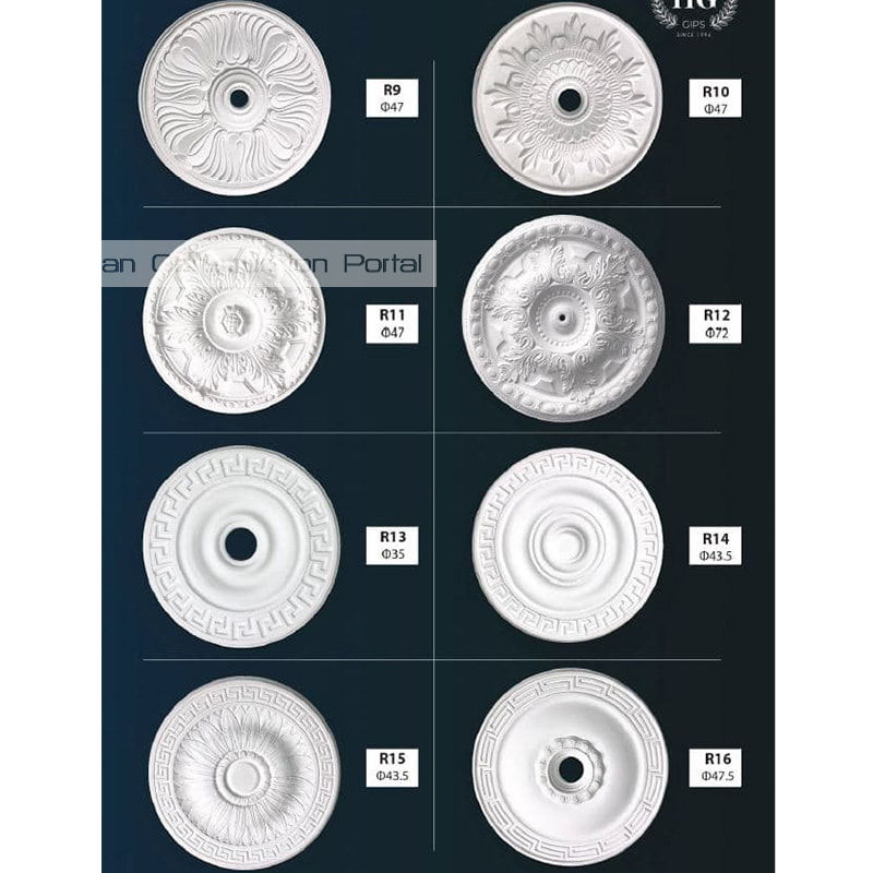 Rozete rrethore allcie | HG Dekor