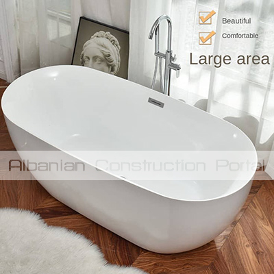 Vaske e thjeshte porcelani me rubinet | Ideal