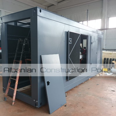 Kabine gjeneratori me punim CNC dhe lyerje elektrostatike | J-COILS