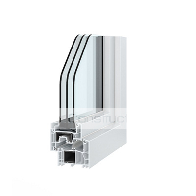Profil PVC Greenevolution 76 mm me tre gomina per dritare | KELI PVC