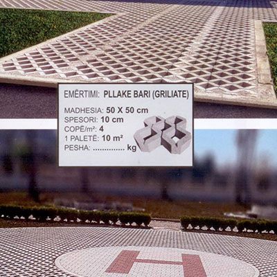 PLLAKA TROTUARI, BORDURA BETONI, PUSETA, TUBA | ACP