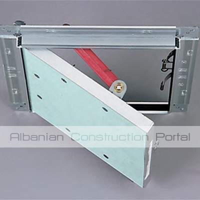Tavan i varur me Knauf Cleaneo D127, D112 me pllake Diamant dhe kunder ...