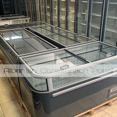 Frigorifer ngrires me tete ndarje per supermarket | Klimaitalia Albania