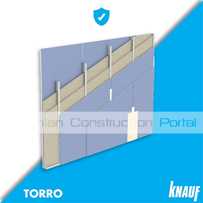 Sistem i gatshem per mur ndares Knauf FB4 | Knauf Albania